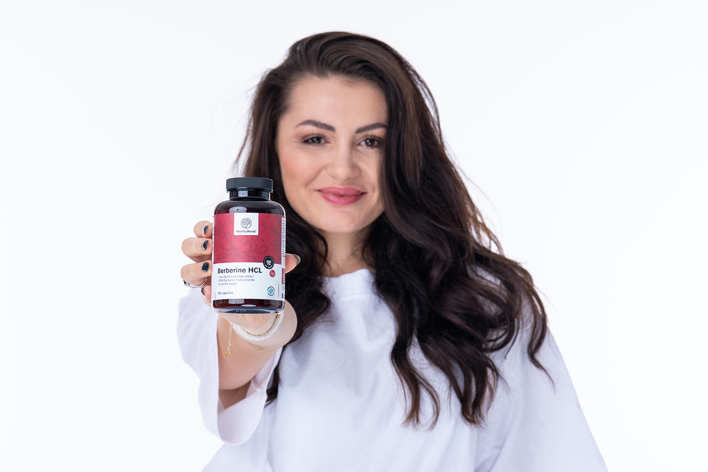 Berberina HCL 500 mg, 180 capsule - Healthy-World.it